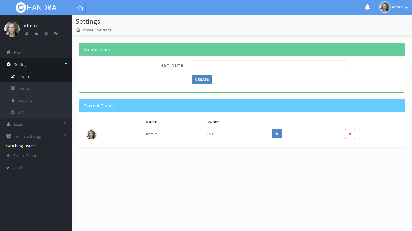 Chandra - Laravel Spark Skin by jyostna | CodeCanyon